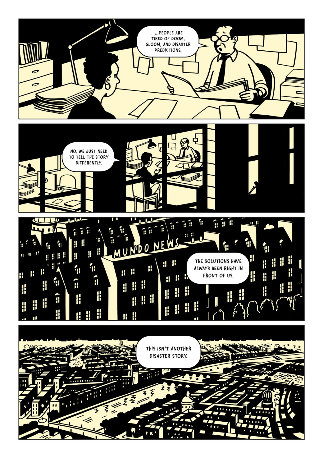 Comic Beyond Green Lies: Real Solutions to the Climate Crisis Exist ...