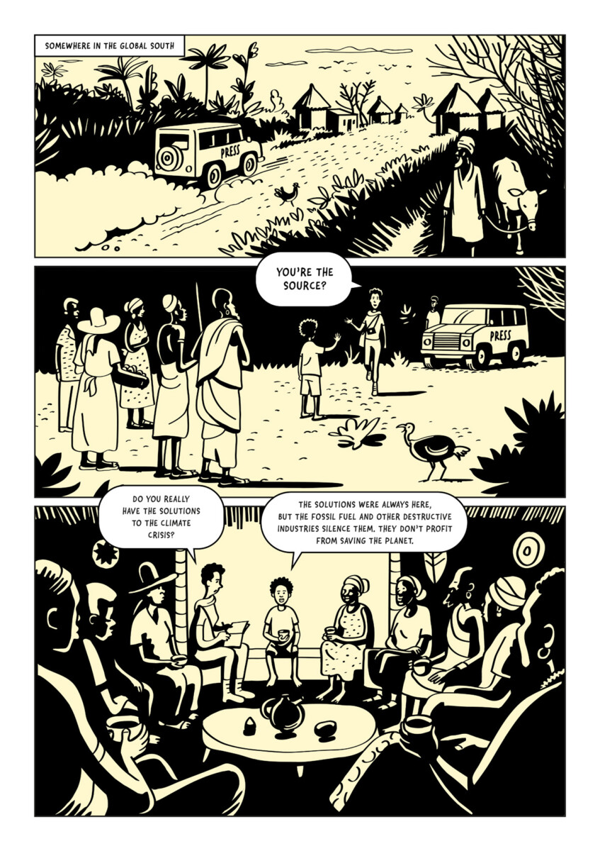 Comic Beyond Green Lies: Real Solutions to the Climate Crisis Exist ...